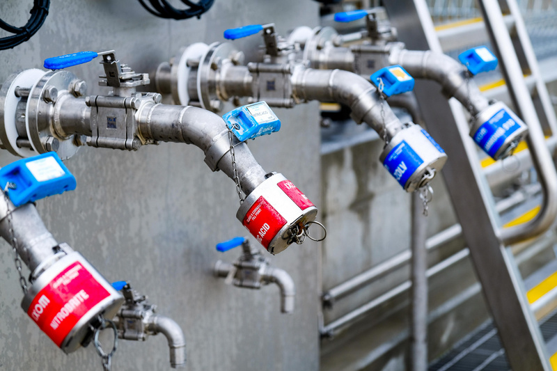 Sulfuric Acid Storage Facility | KM Mechanical